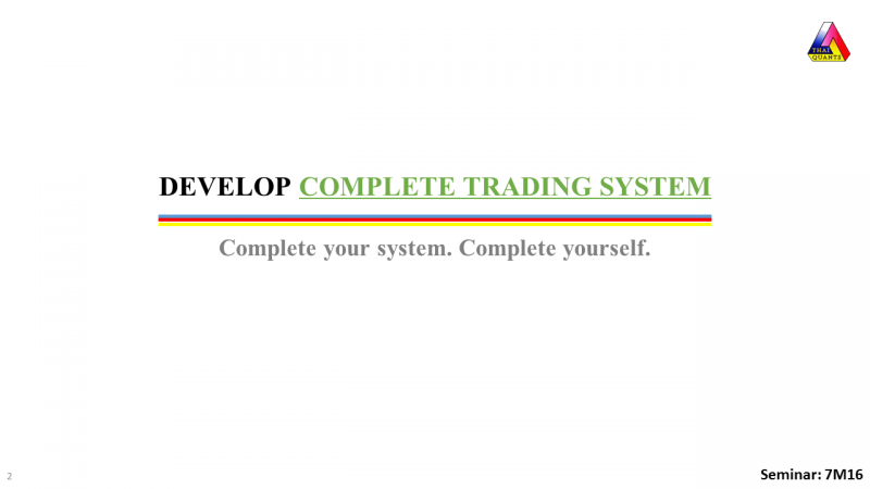Develop Complete Trading System | ThaiQuants